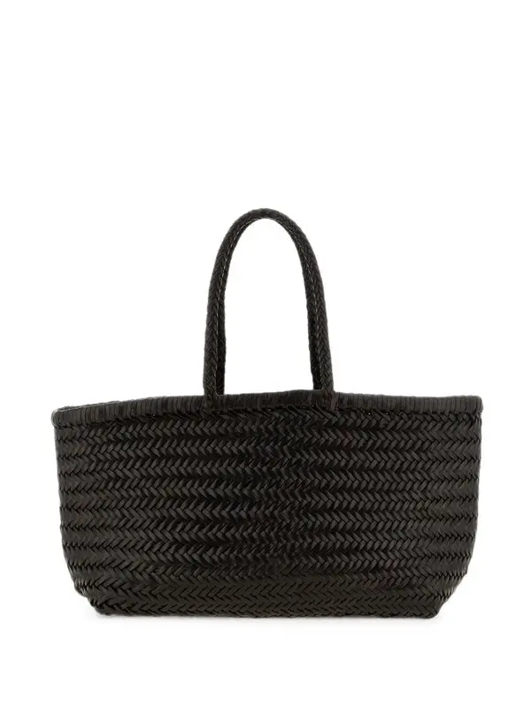 Dragon Diffusion Bamboo Triple Jump Large Basket Bag - Multicolor