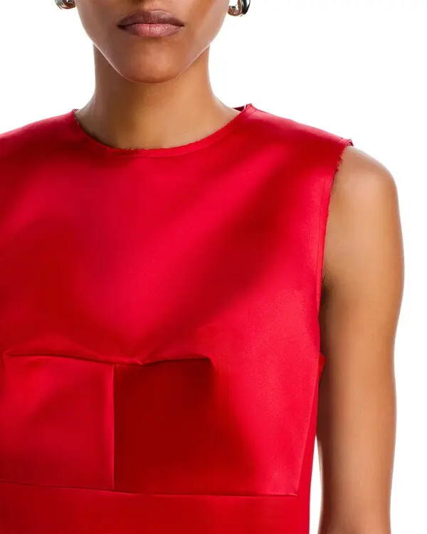 Acne Studios Round Neck Sleeveless Dress