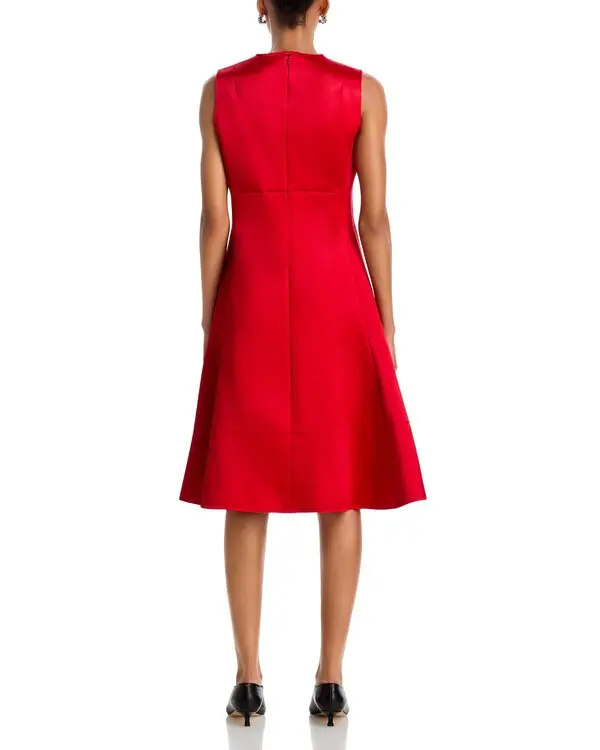 Acne Studios Round Neck Sleeveless Dress