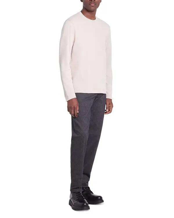 Theory Delroy Jacquard Long Sleeve Tee