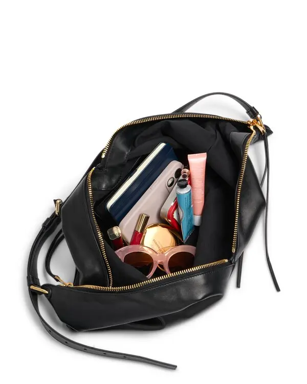 Moschino Leather Hobo Bag