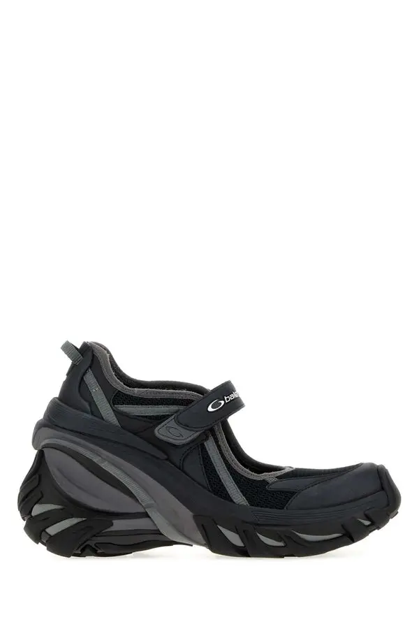 Balenciaga Hydra Mini Mesh & Rubber Sneaker - Black