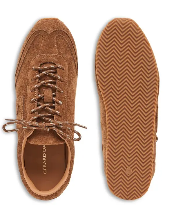 Gerard Darel Mady Suede Sneakers - Camel