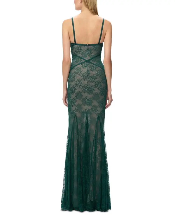 Herve Leger The Jasmine Lace Gown