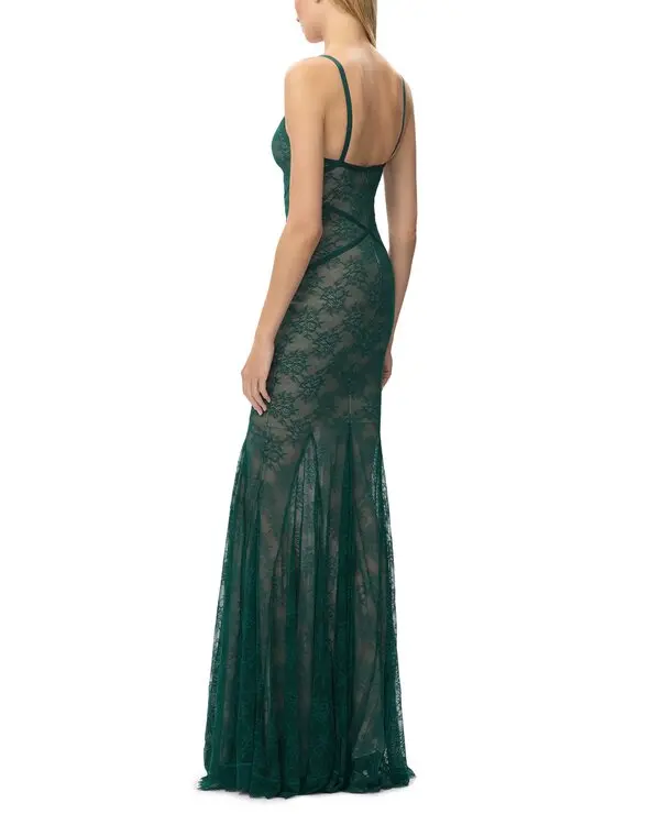 Herve Leger The Jasmine Lace Gown