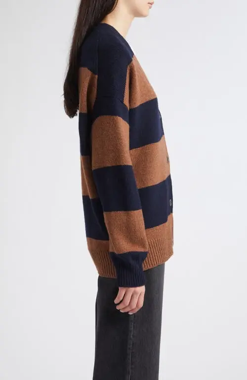 &daughter Sora Stripe V-neck Cardigan