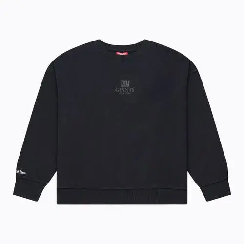 Mitchell & Ness New York Giants Core Essentials Micro Logo Fleece Sweatshirt