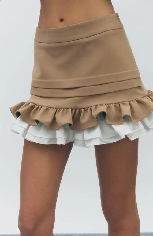 MAUDE CLUB Jamie Ruffle Skort