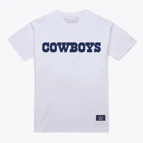 Mitchell & Ness Dallas Cowboys Monochrome T-shirt - White