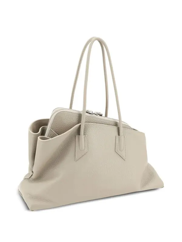Attico La Passeggiata Leather Shoulder Bag - Multicolor