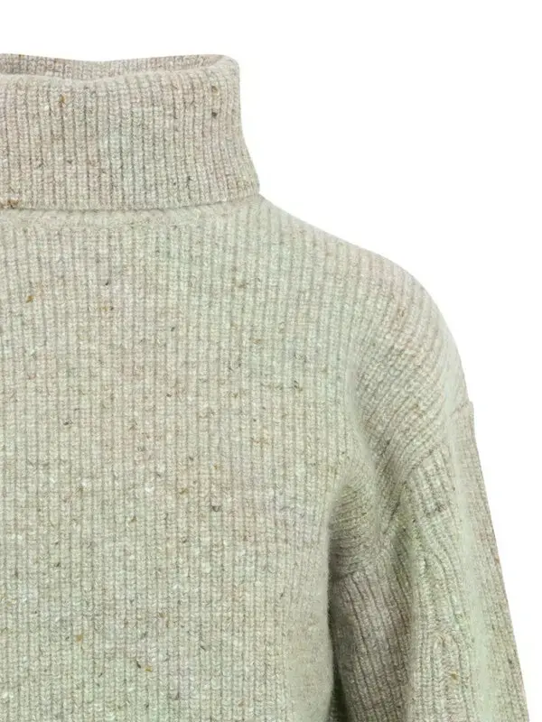 Co Ribbed-knit Roll-neck Sweater