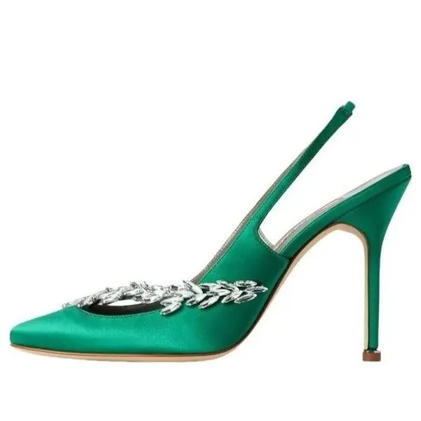 Balenciaga Manolo Blahnik Slingback - Grass