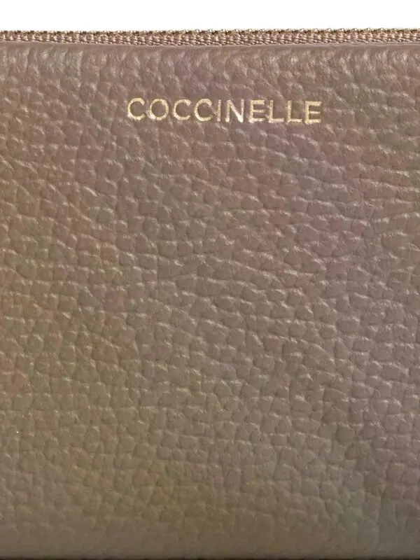 COCCINELLE C-me Grained-leather Wallet