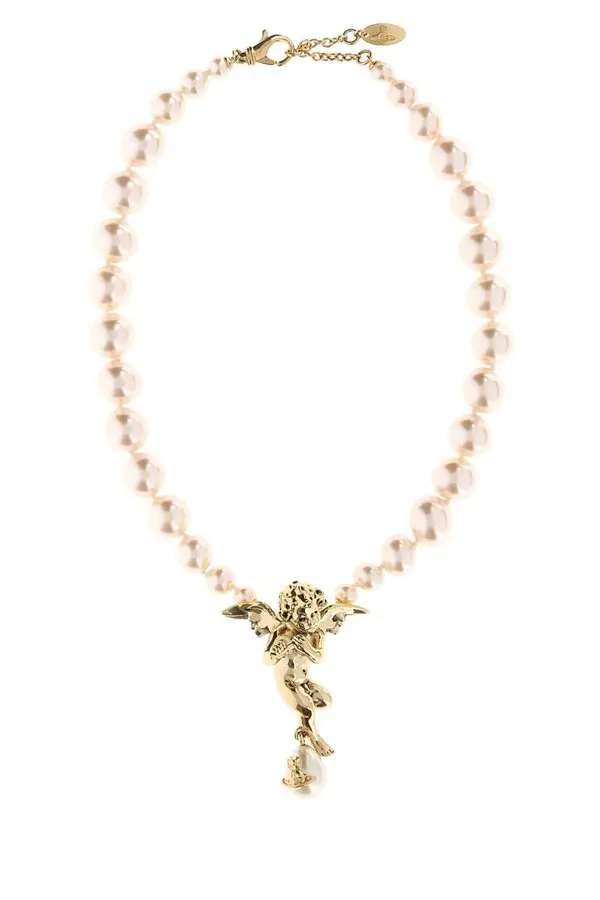 VIVIENNE WESTWOOD Putti Large Pearl Necklace