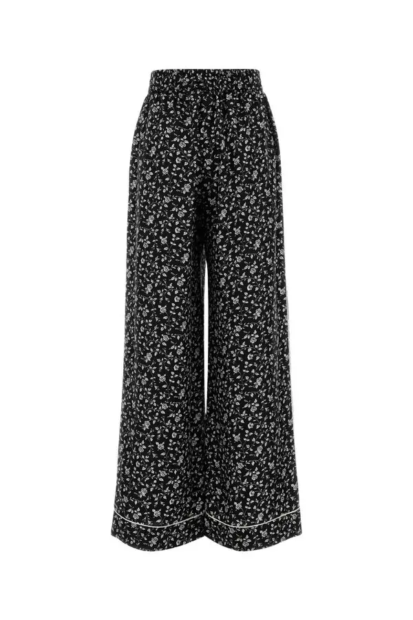 Dolce & Gabbana Printed Silk Pyjama Pant