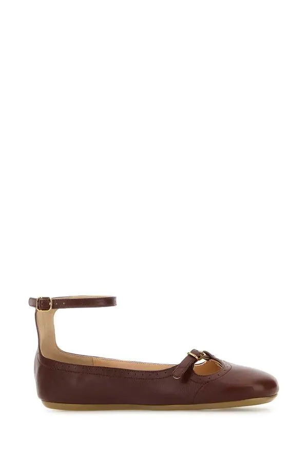 Chloé Leather Misty Ballerinas