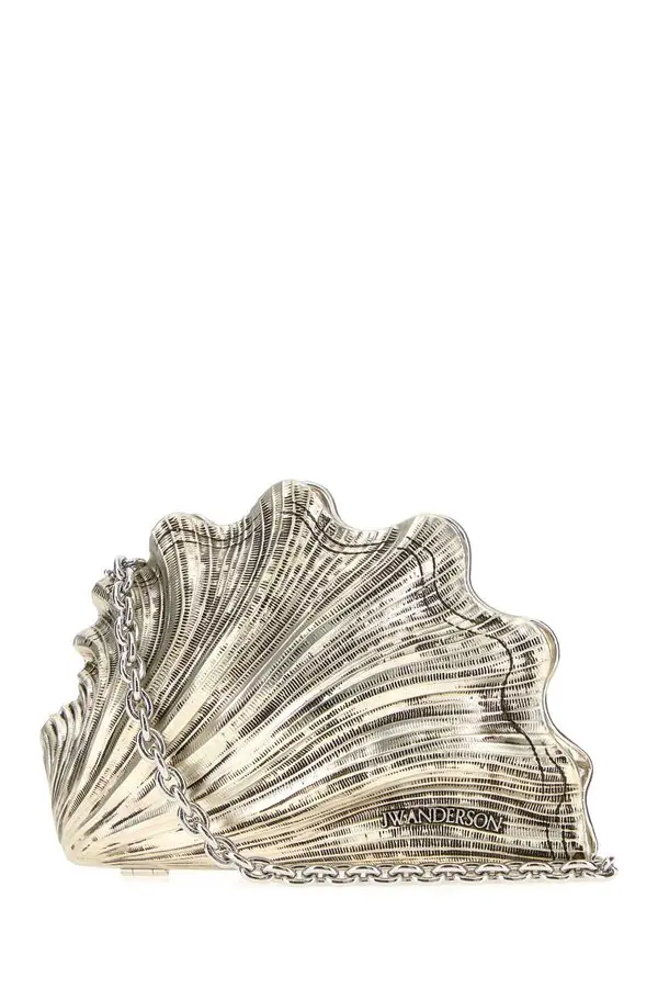 JW Anderson Metal Shell Clutch