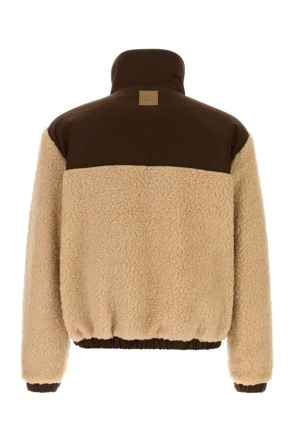 AMI Paris Beige Teddy Jacket