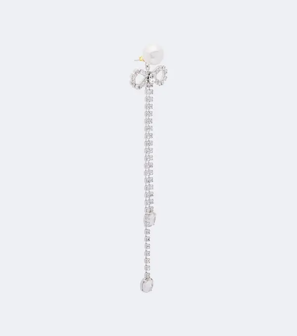 Magda Butrym Embellished Faux Pearl Drop Earrings