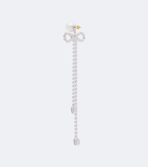 Magda Butrym Embellished Faux Pearl Drop Earrings