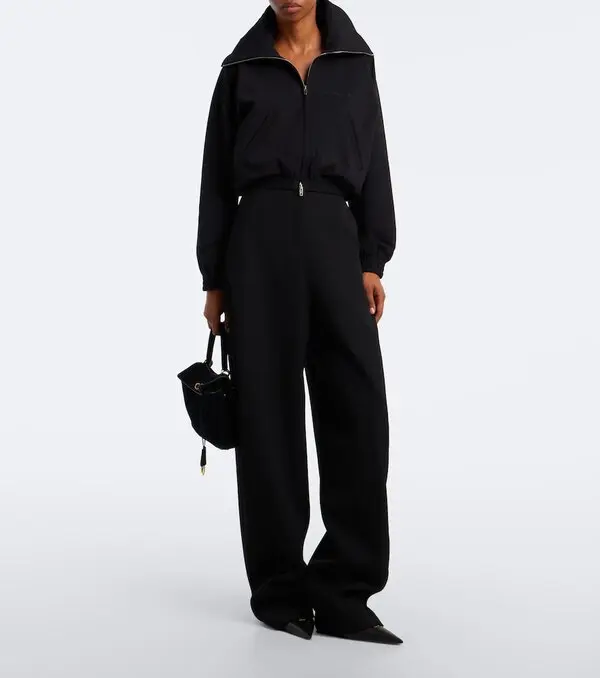 Balenciaga Cotton-blend Blouson Jacket