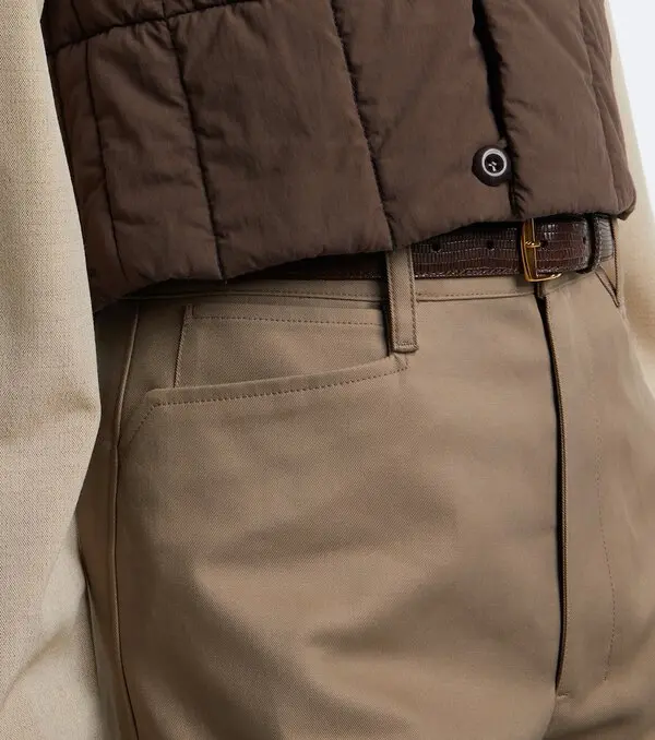 LEMAIRE Padded Quilted Cotton-blend Vest