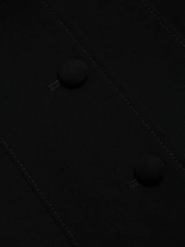 Cinq À Sept Royce Button-detail Fit & Flare Minidress
