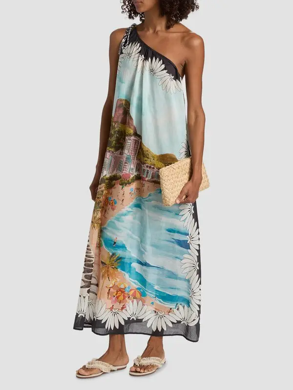 Farm Rio Copacabana Beach Maxi Dress