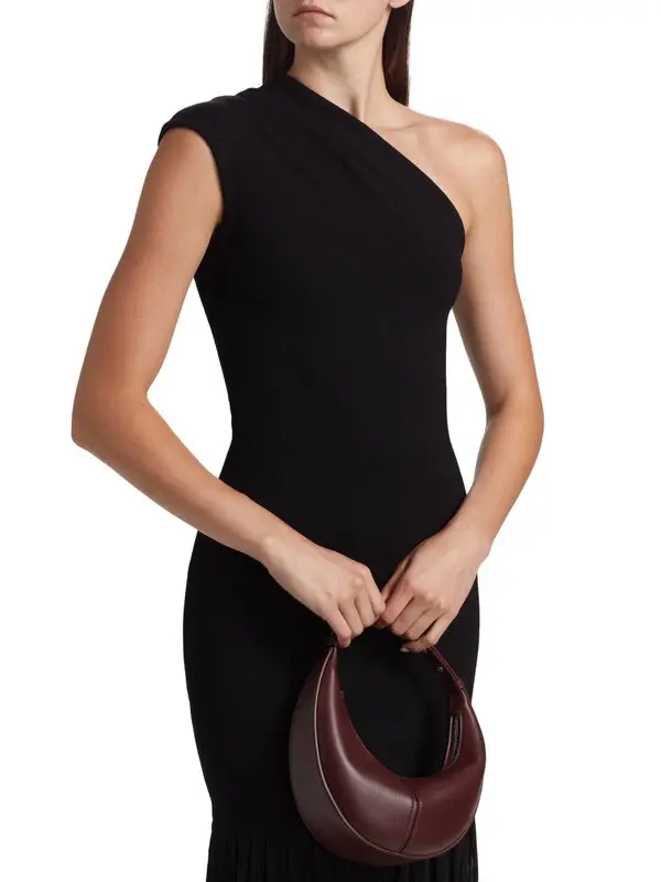 Proenza Schouler Cora Pleated Crepe Chiffon Dress