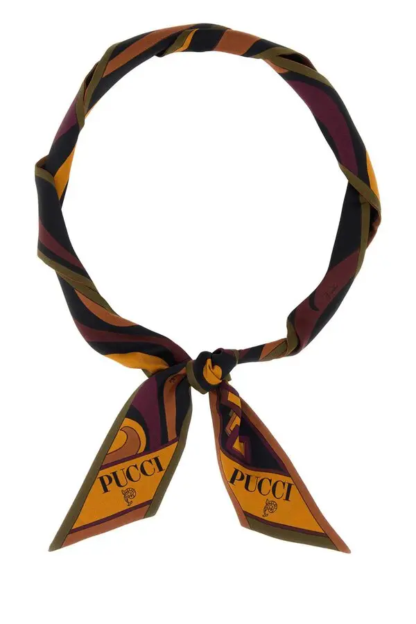 Emilio Pucci Printed Twill Foulard