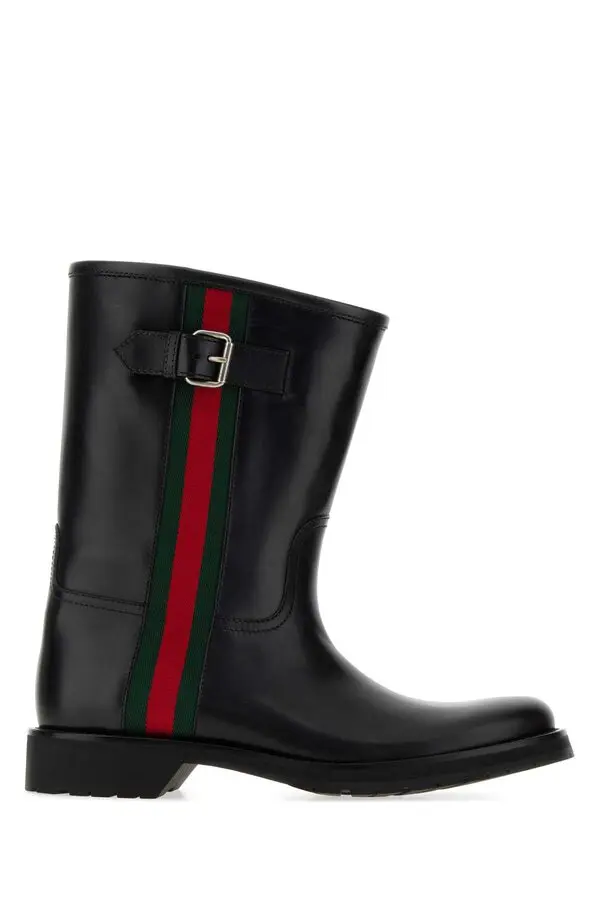 Gucci Leather Boots