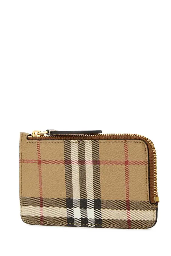 Burberry Printed Canvas Card Holder