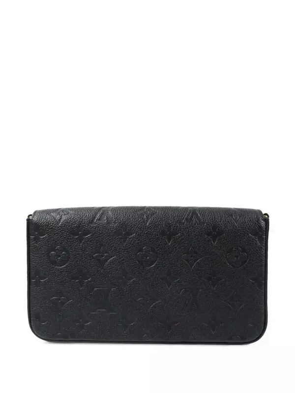 LOUIS VUITTON Felicie Pochette Monogram Empreinte Clutch Bag