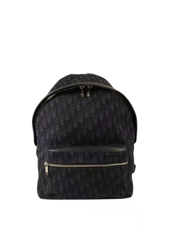 Dior Oblique Rider Backpack - Blue