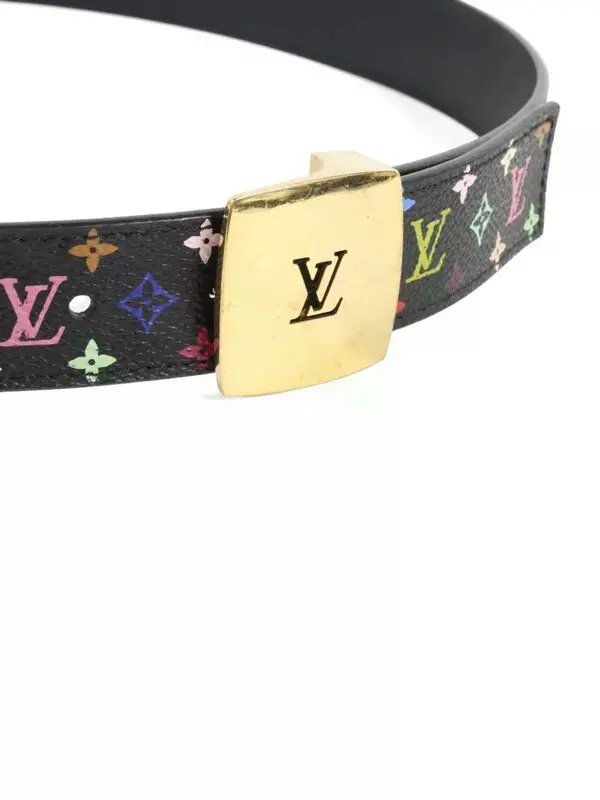 LOUIS VUITTON X Takashi Murakami Monogram Multicolore Belt