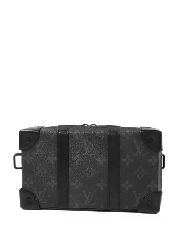 LOUIS VUITTON Mini Soft Trunk Monogram Eclipse Shoulder Bag