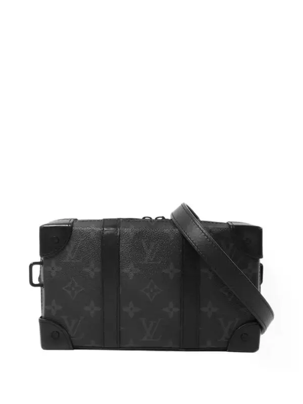 LOUIS VUITTON Mini Soft Trunk Monogram Eclipse Shoulder Bag