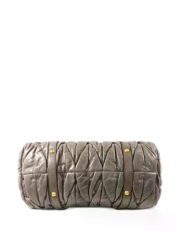 Miu Miu Matelassé Leather Shoulder Bag