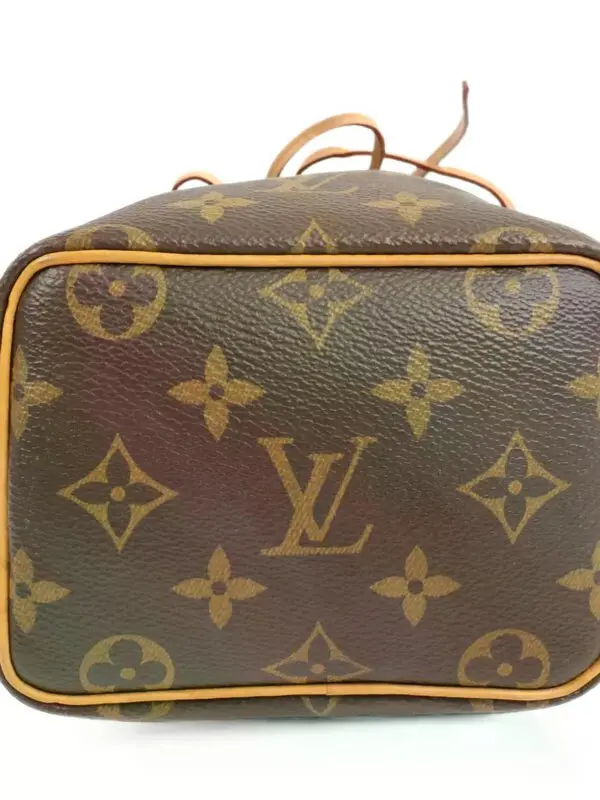 LOUIS VUITTON Nano Noe Monogram Canvas Shoulder Bag