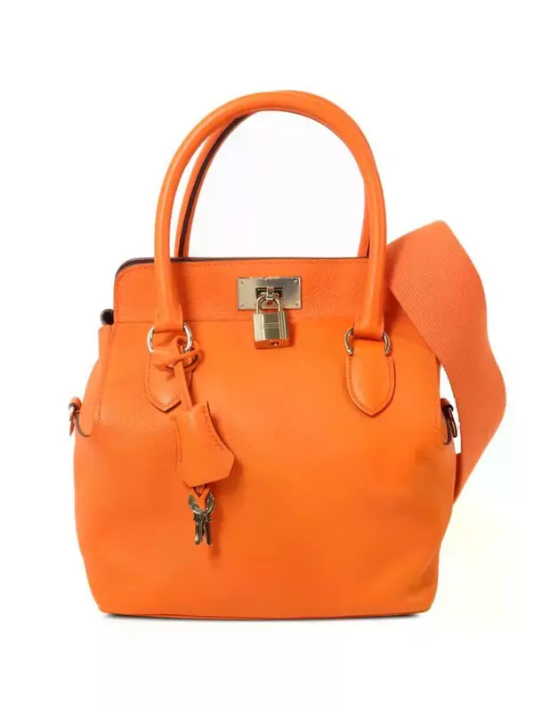 Hermès 2017 20 Tool Box Leather Handbag