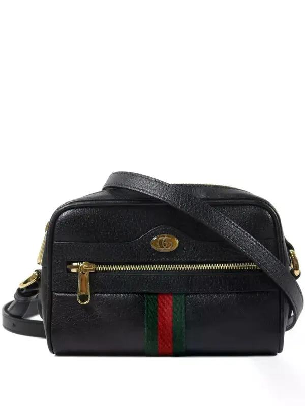Gucci Mini Ophidia Crossbody Bag - Black