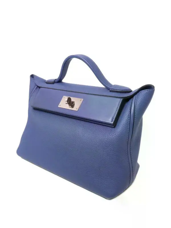 Hermès 2018 24/24 Turn-lock Tote Bag - Blue
