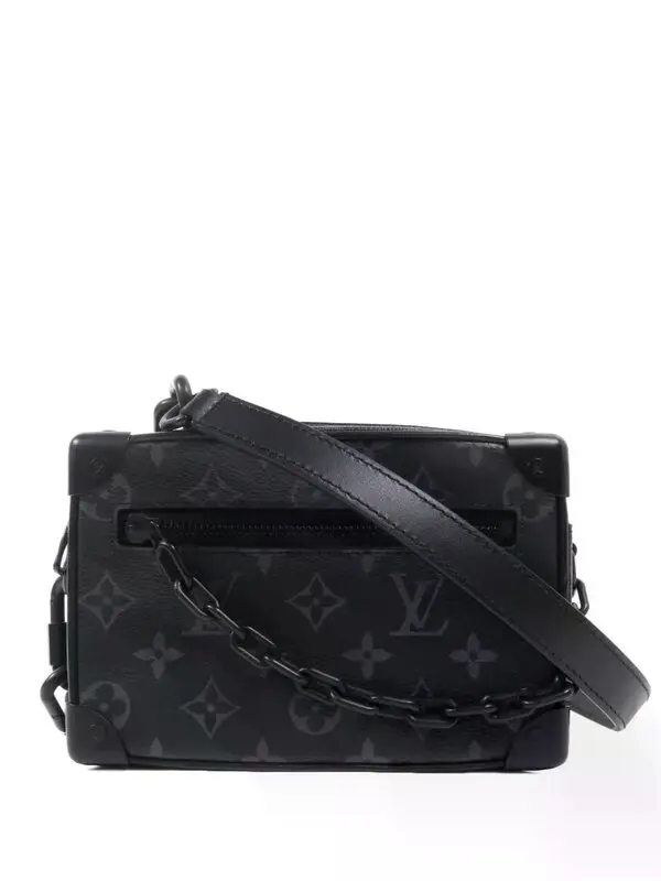 LOUIS VUITTON Mini Soft Trunk Shoulder Bag - Black