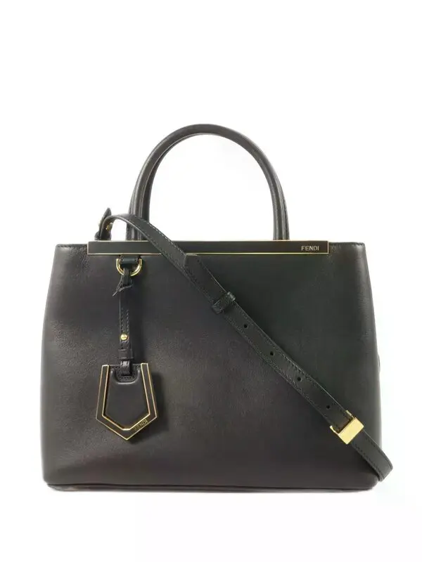 Fendi Petite 2 Jours Tote Bag - Black