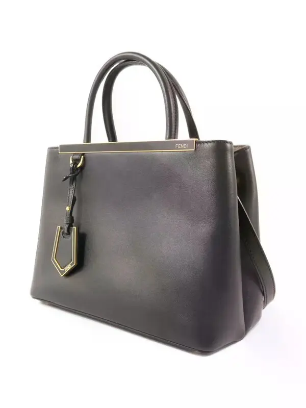 Fendi Petite 2 Jours Tote Bag - Black