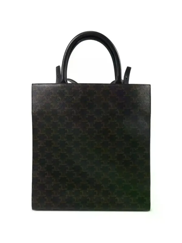 Celine Triomphe Vertical Cabas Tote Bag