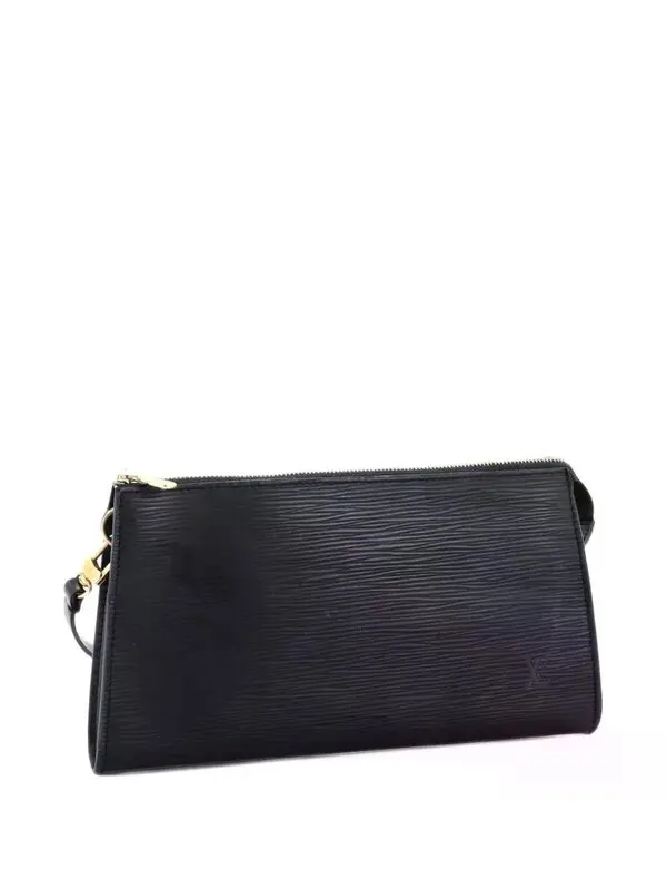 LOUIS VUITTON Pochette Accessoires Epi Leather Clutch Bag