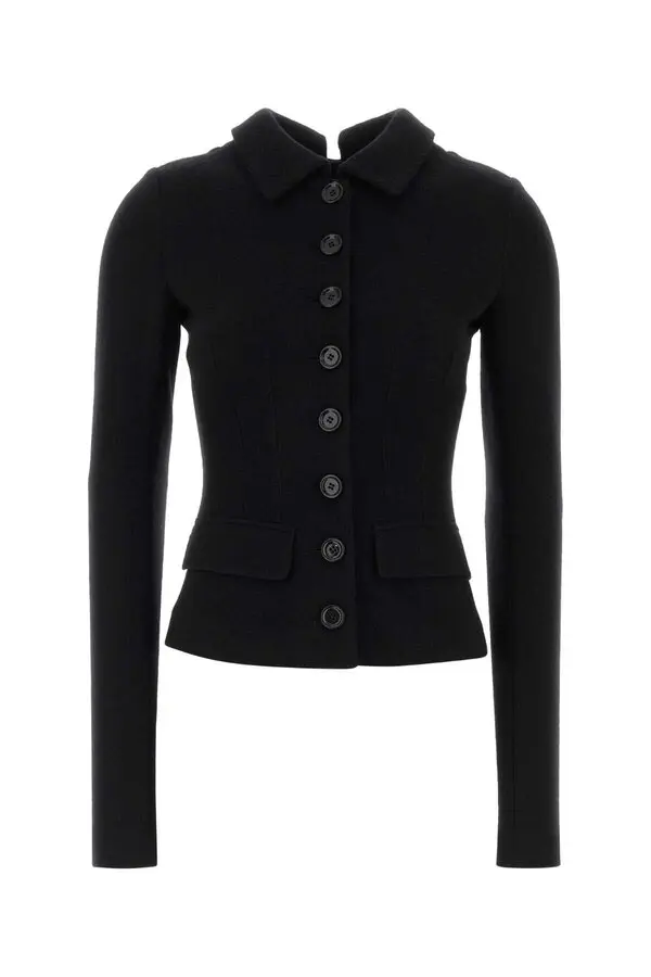 Dolce & Gabbana Wool Blazer - Black