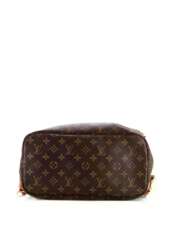 LOUIS VUITTON Neverfull Monogram Canvas Mm Tote Bag - Brown