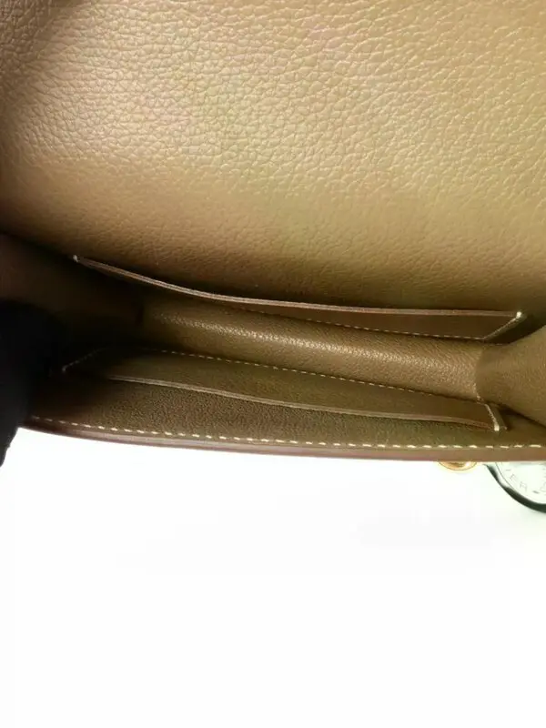 Hermès 2025 Roulis Slim Evercolor Leather Mini Bag